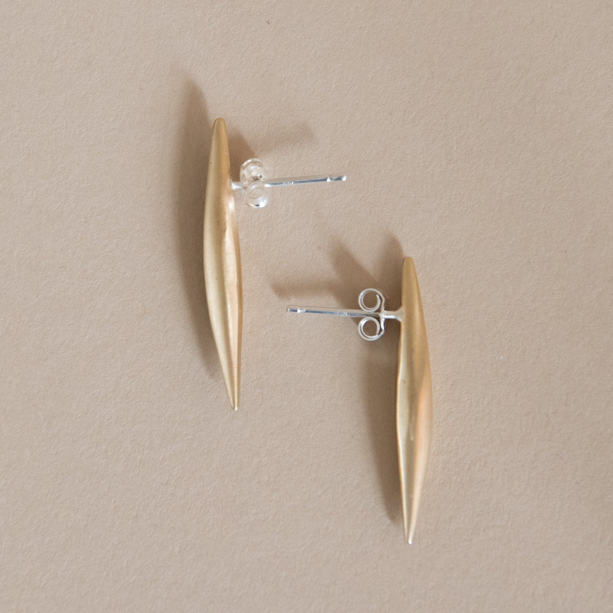 Long Post Studs in Brass