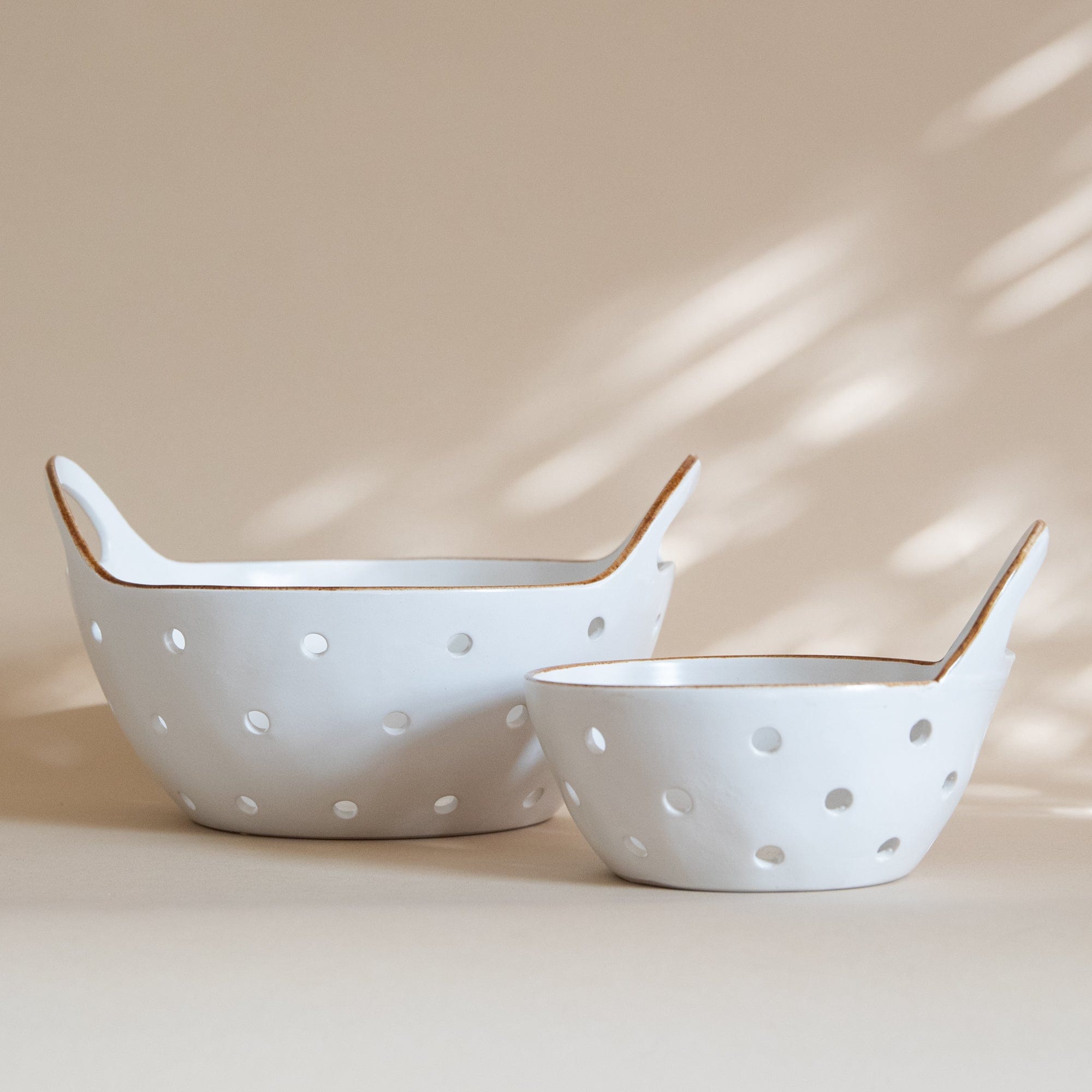 Stoneware Colander