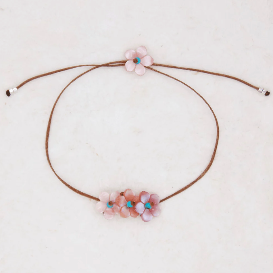 Pink Garland Bracelet
