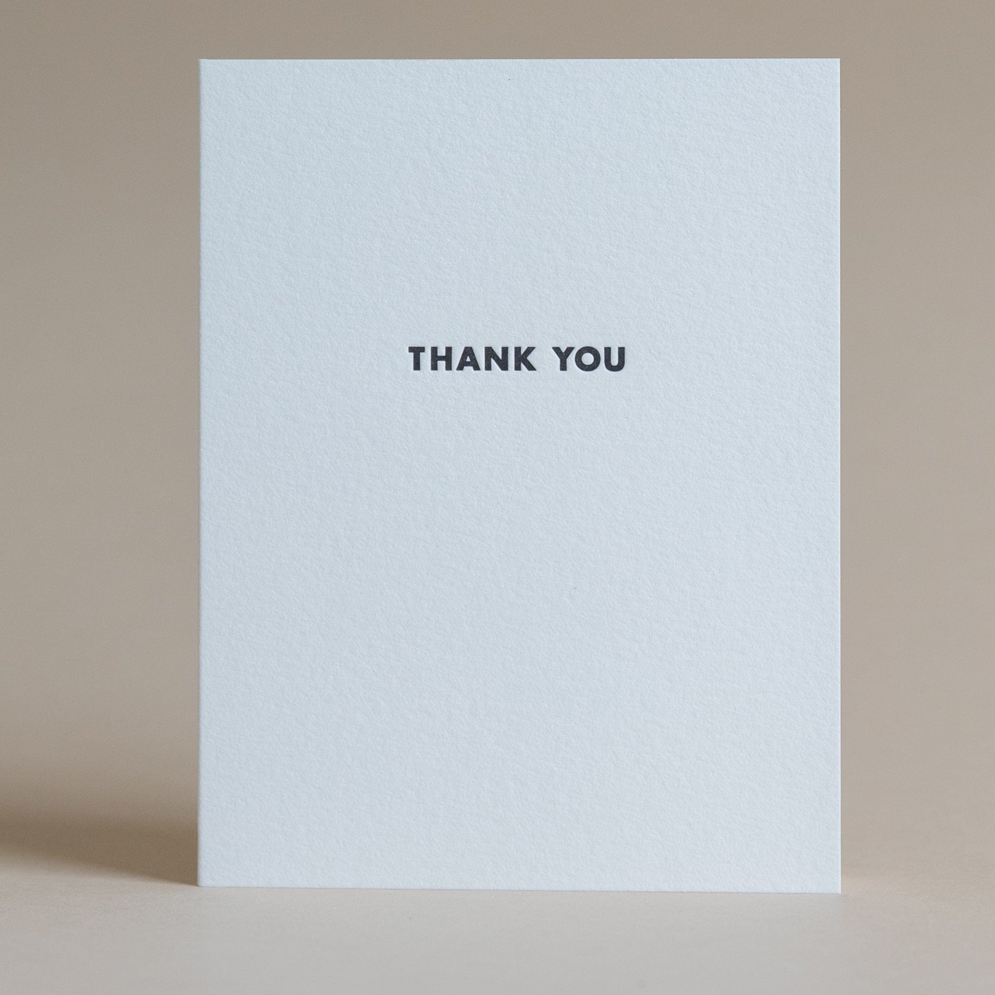 Futura Thank You Card