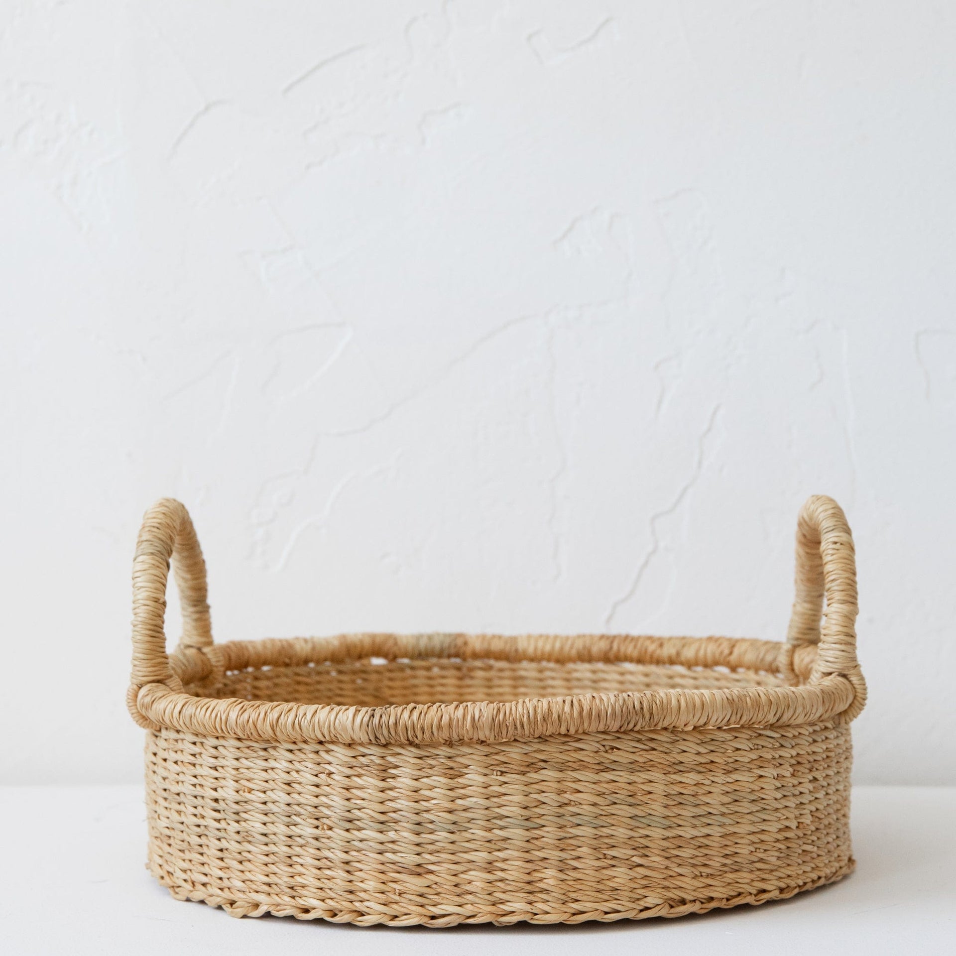 Woven Round Basket Short